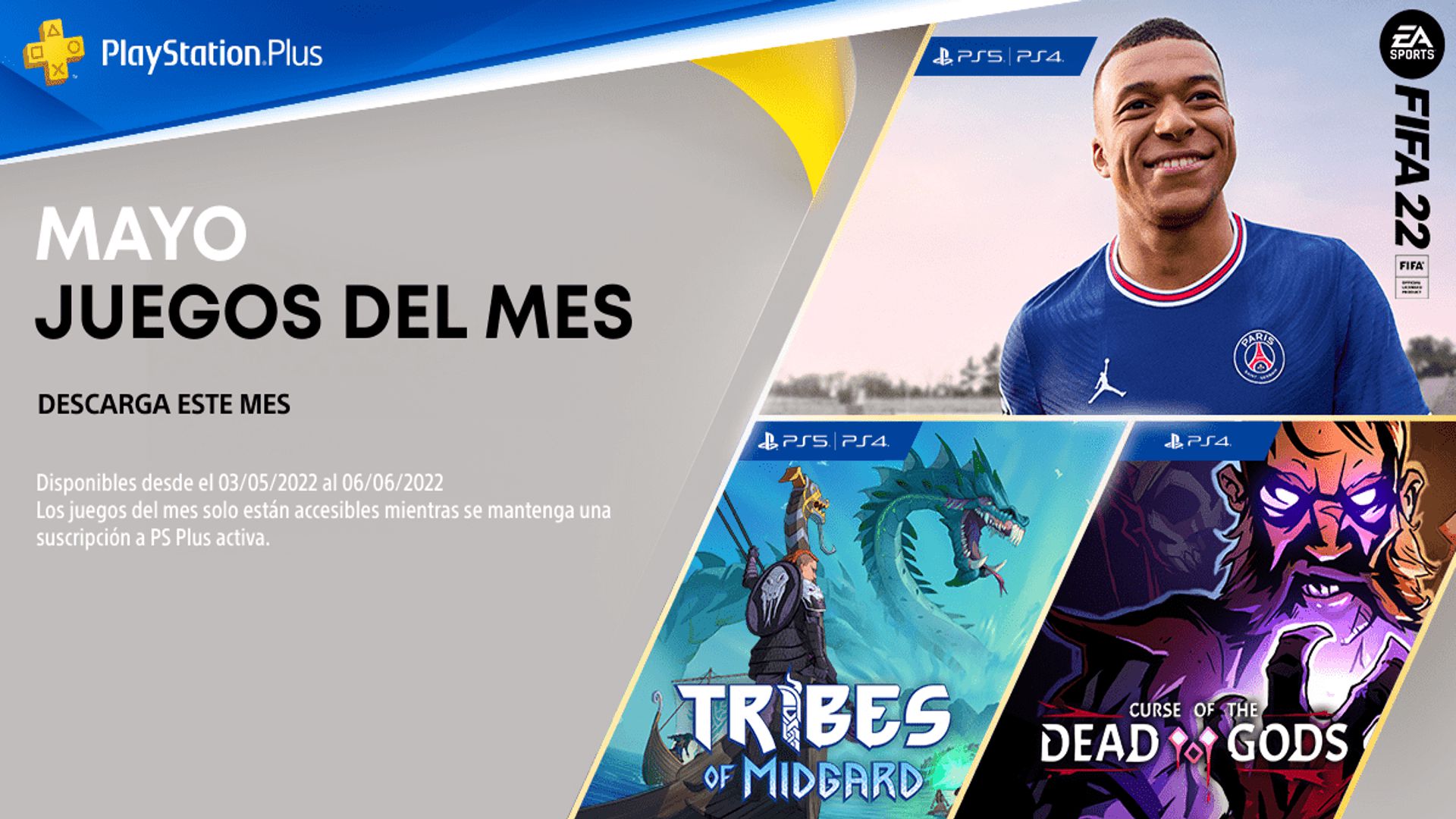 Anunciadas las novedades del mes de mayo para PlayStation Plus Anunciadas las novedades del mes de mayo para PlayStation Plus